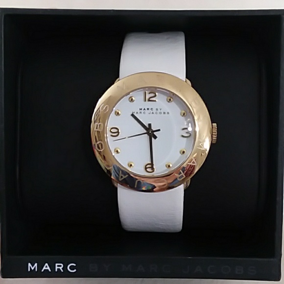 Marc By Marc Jacobs | Accessories | Marc By Marc Jacobs White Leather ...